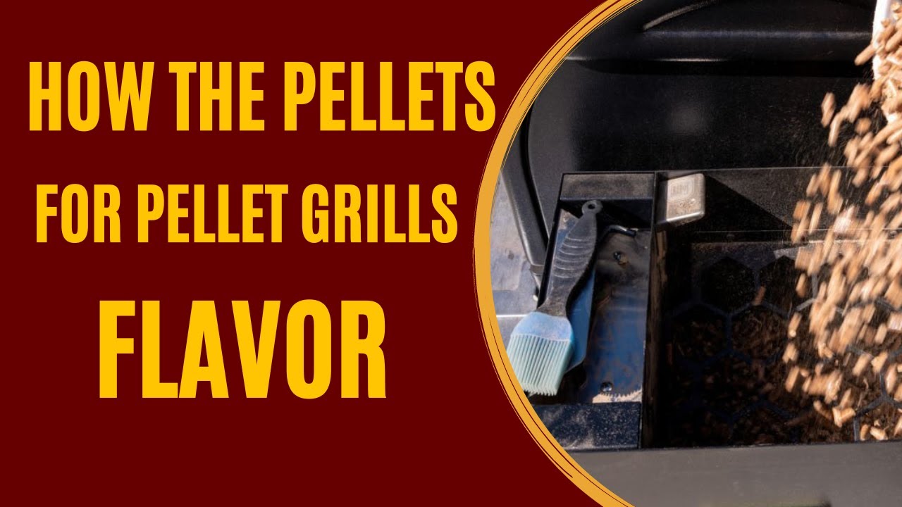 How The Pellets For Pellet Grills Flavor - YouTube