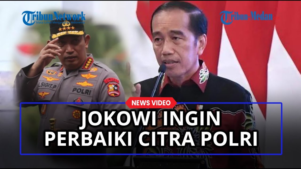 [FULL] Jokowi Evaluasi Kapolri dan Seluruh Pejabat Polri Soal Gaya ...