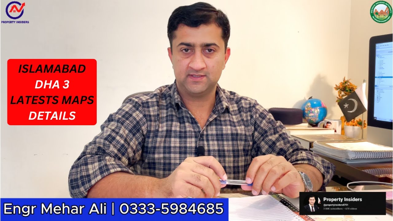 DHA 3 ISLAMABAD | NEW MAPS DETAILS - YouTube