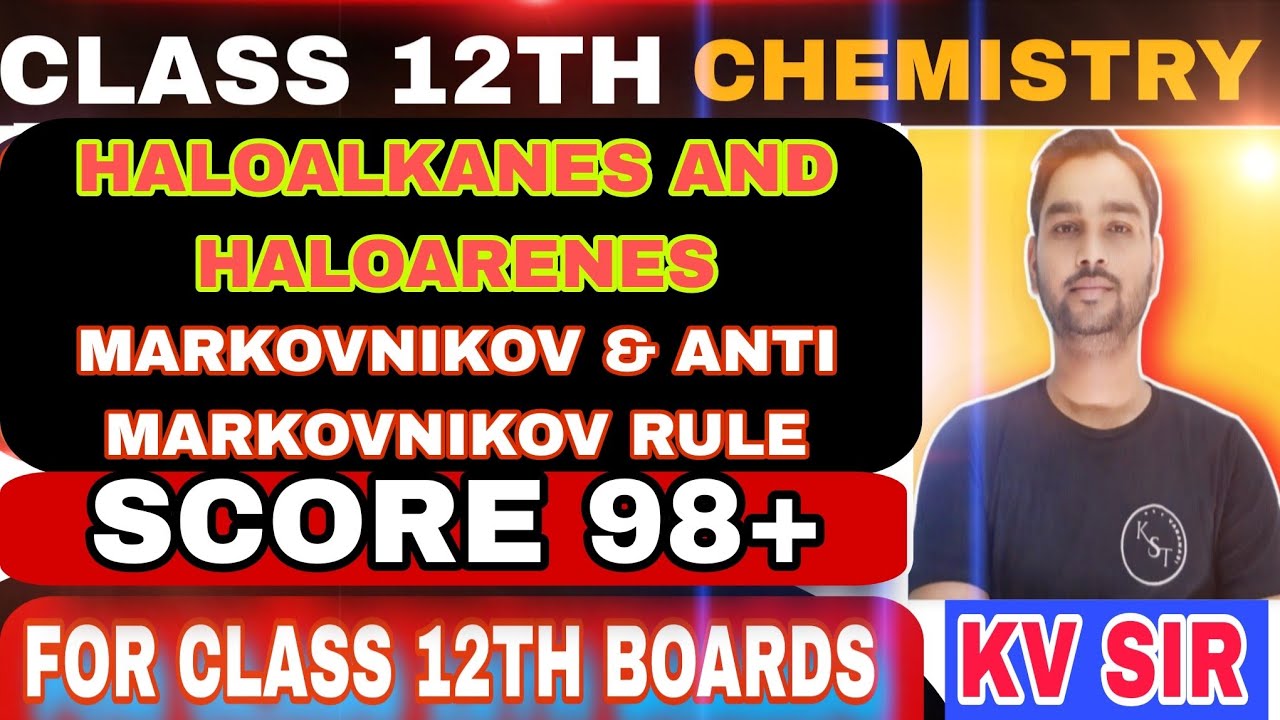Haloalkanes and haloarenes class 11 #kstmedjee #chemistry #kvsir - YouTube