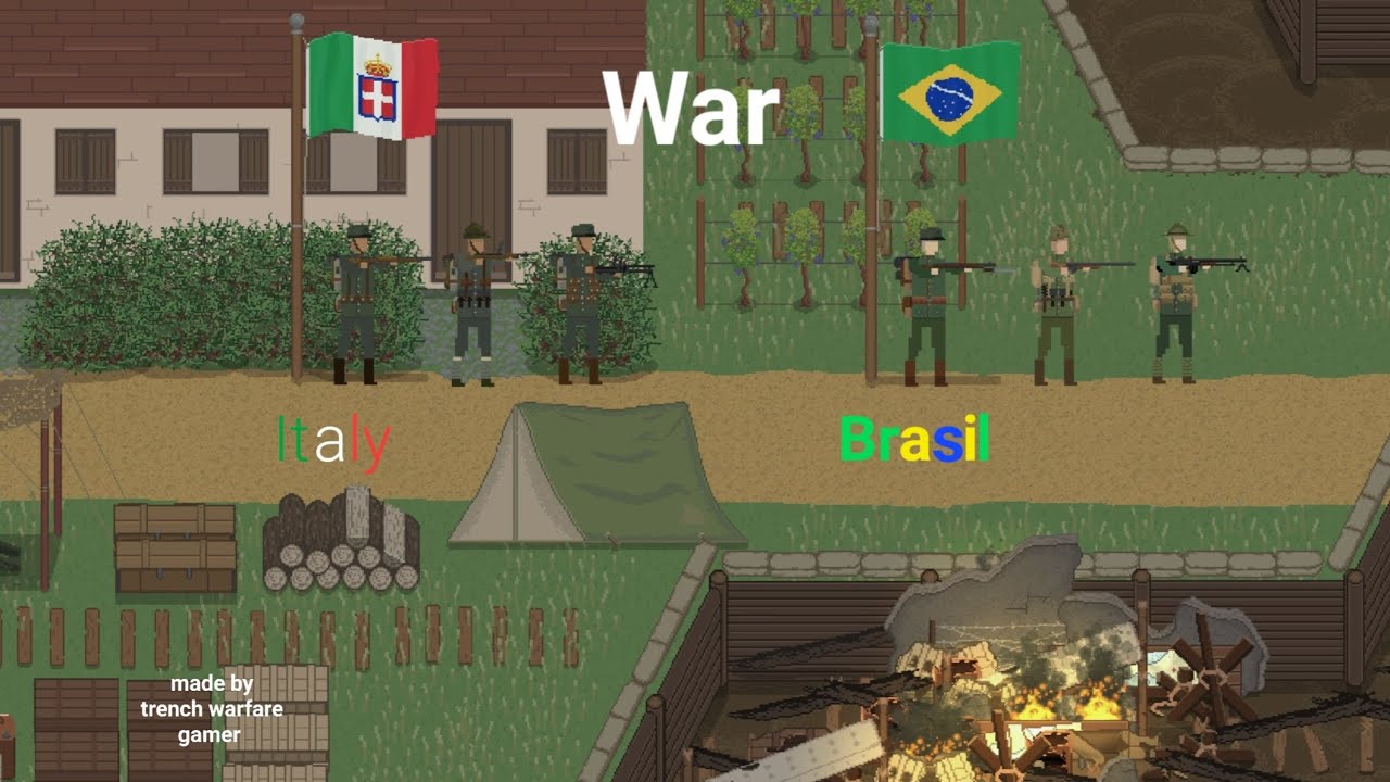 Brazil-Itali war (Brazilian Expeditionary Forces, Trench warfare ww1 ...