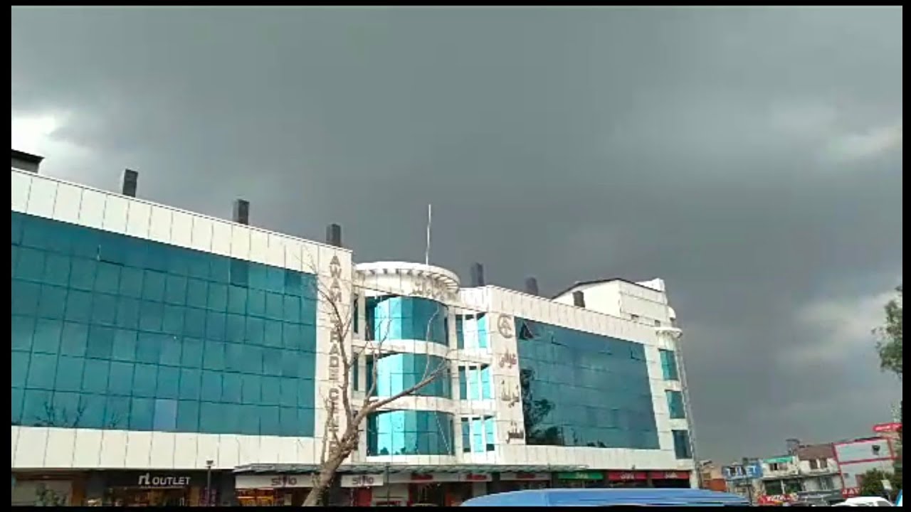 Weather Report From Sialkot||Heavy Rain And Tonderstorm In Sialkot ...