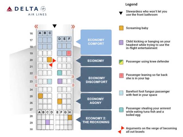 Delta Seating Chart By Flight Number - Infoupdate.org