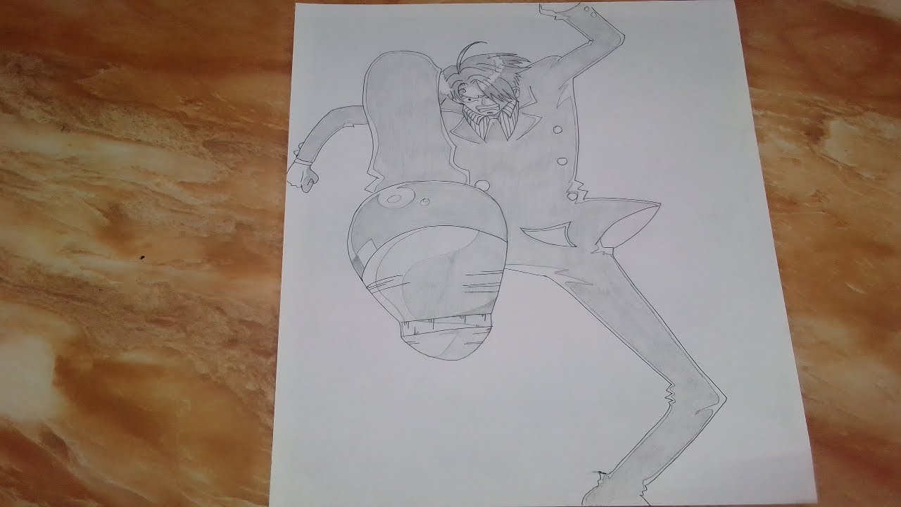 Sanji | One Piece | Step by step - YouTube