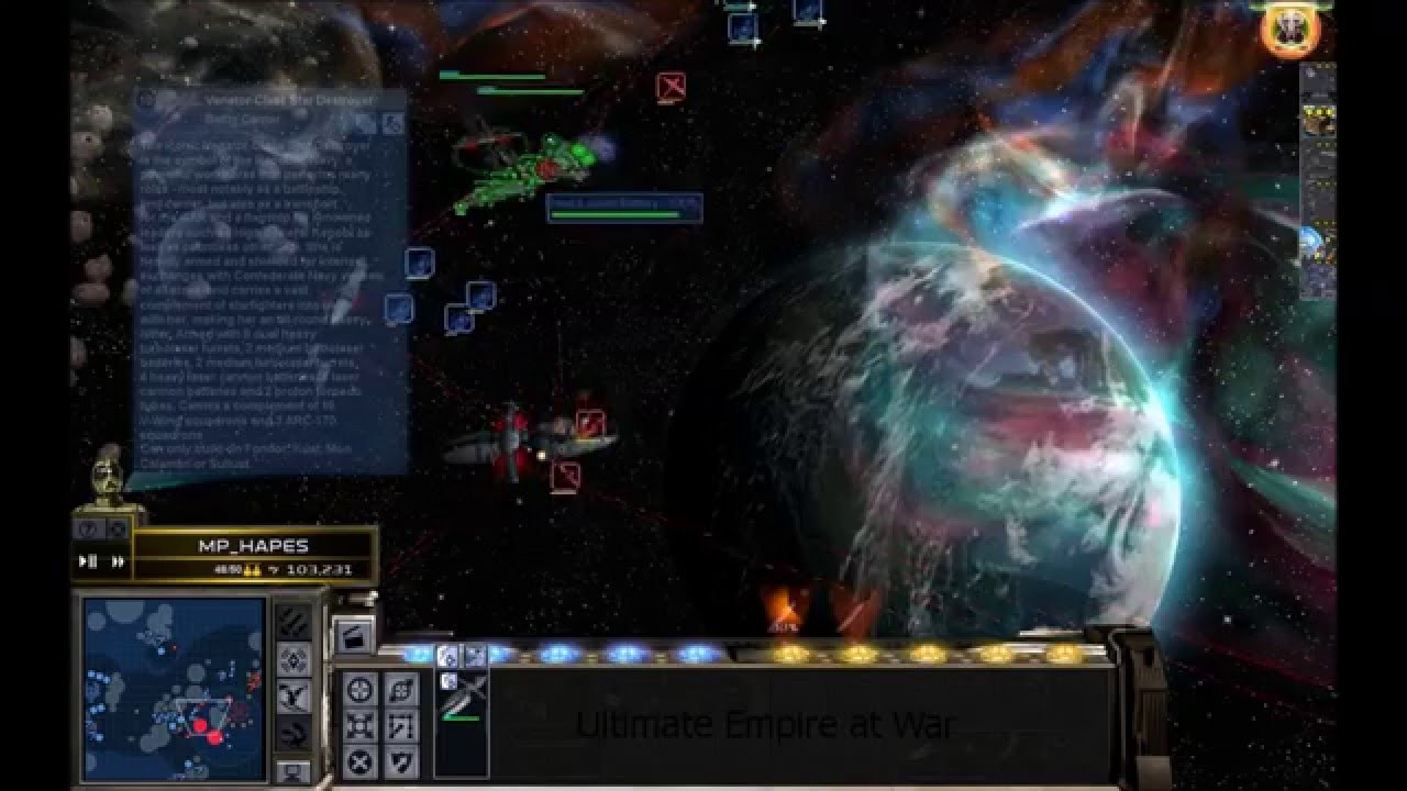 Star Wars: Ultimate Empire at War (v1) - Separatist Skirmish Gameplay - YouTube