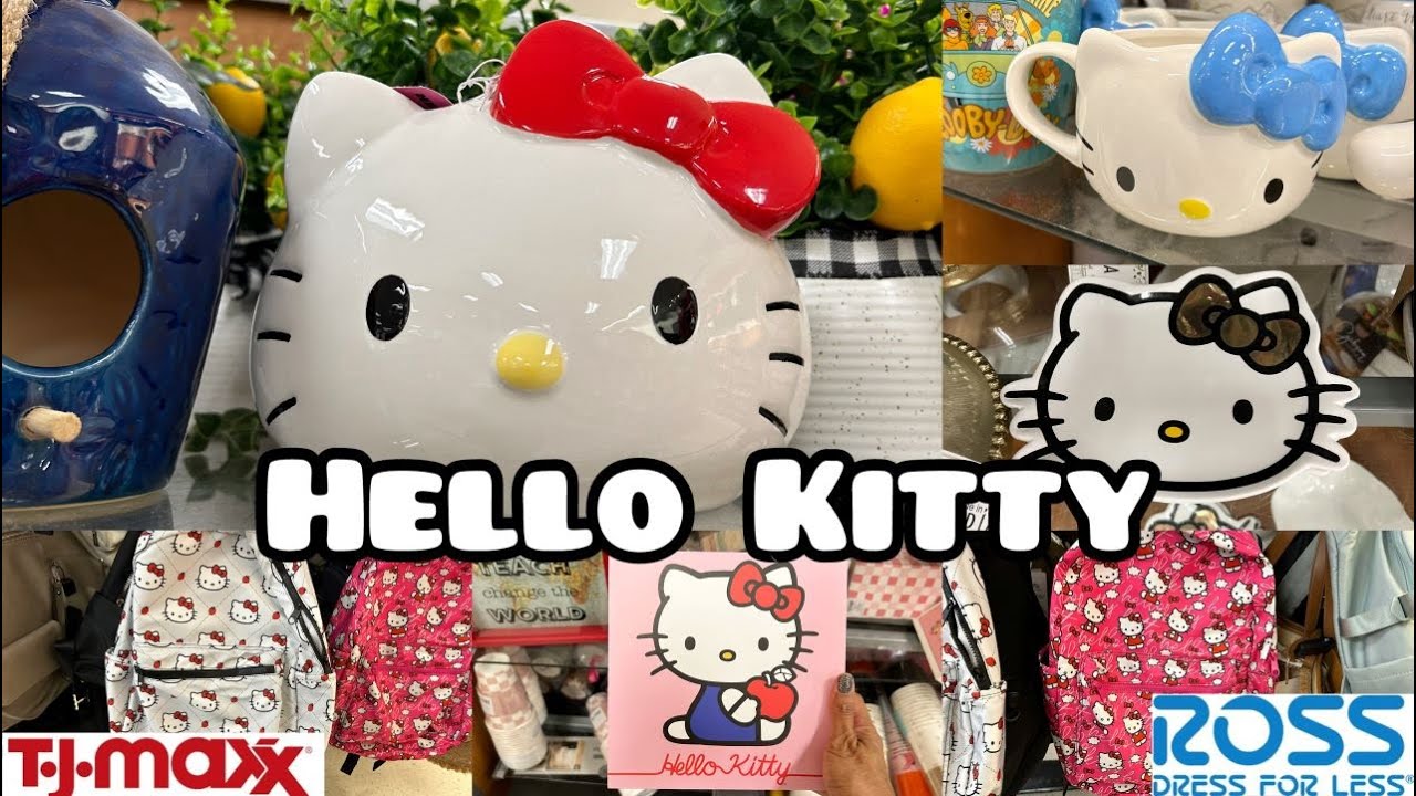 ️ HELLO KITTY at ROSS DRESS FOR LESS & TJ MAXX 🤍 Shop With Me! ️ - YouTube