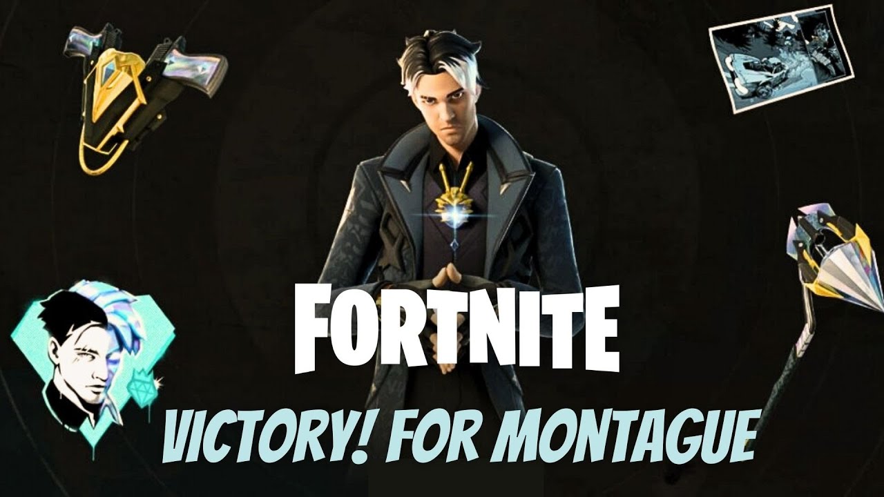 Victory! for MONTAGUE in a FORTNITE Solo Match. - YouTube
