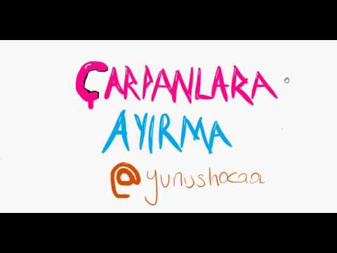 @yunushocaa - #çarpanlarına #ayırma