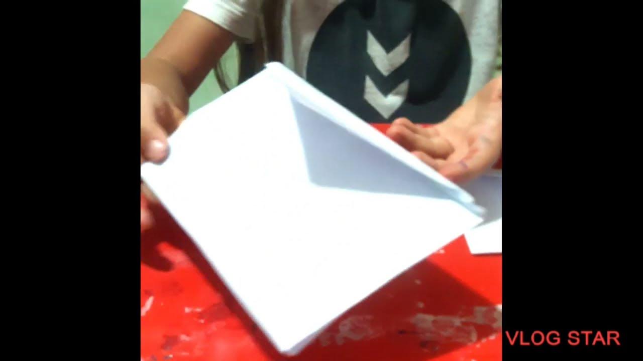 A4 KAGITINDAN NASIL KOLAY ZARF/MEKTUP YAPILIR | COK BASIT #mektupnasılyapılır - YouTube