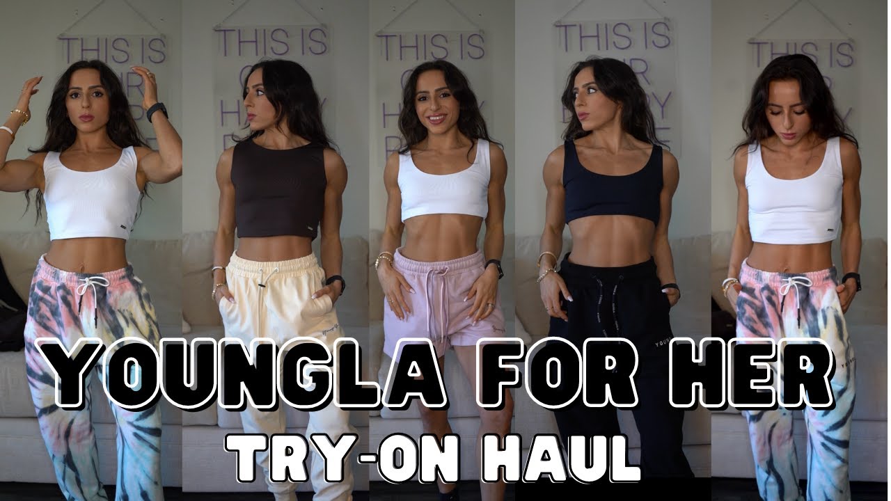 YoungLA For Her TRY-ON HAUL | Sizing, materials, styling the pieces ...