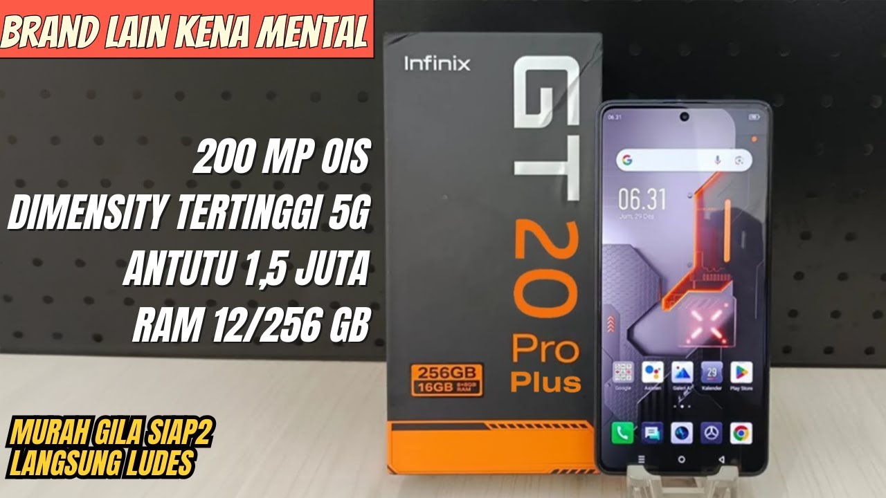 Nah Ini Baru Menarik! Infinix GT 20 Pro Plus Indonesia - Spesifikasi ...