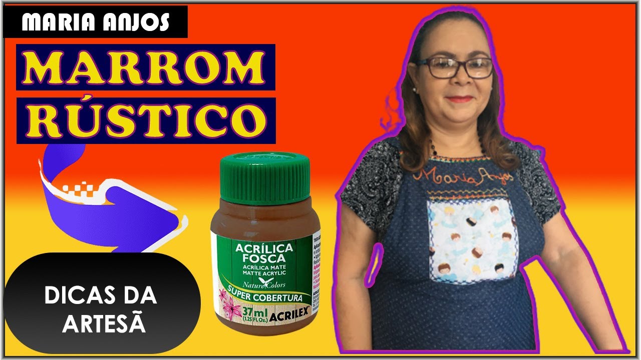 Como eu aplico a TINTA MARRO RÚSTICO!! | DICAS DE PINTURA EM GESSO ...