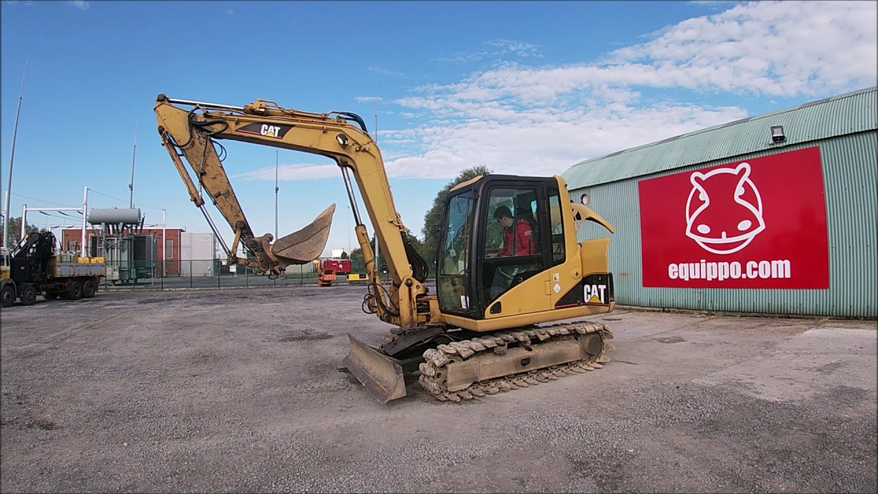 Used Caterpillar 307C - 2005 for sale in Auction | Midi excavator ...