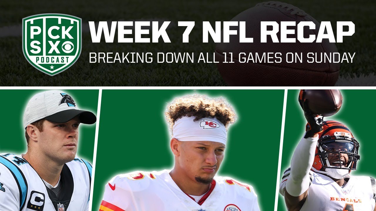 WEEK 7 NFL RECAP: HIGHLIGHTING ALL THE TOP MOMENTS FROM SUNDAY - YouTube