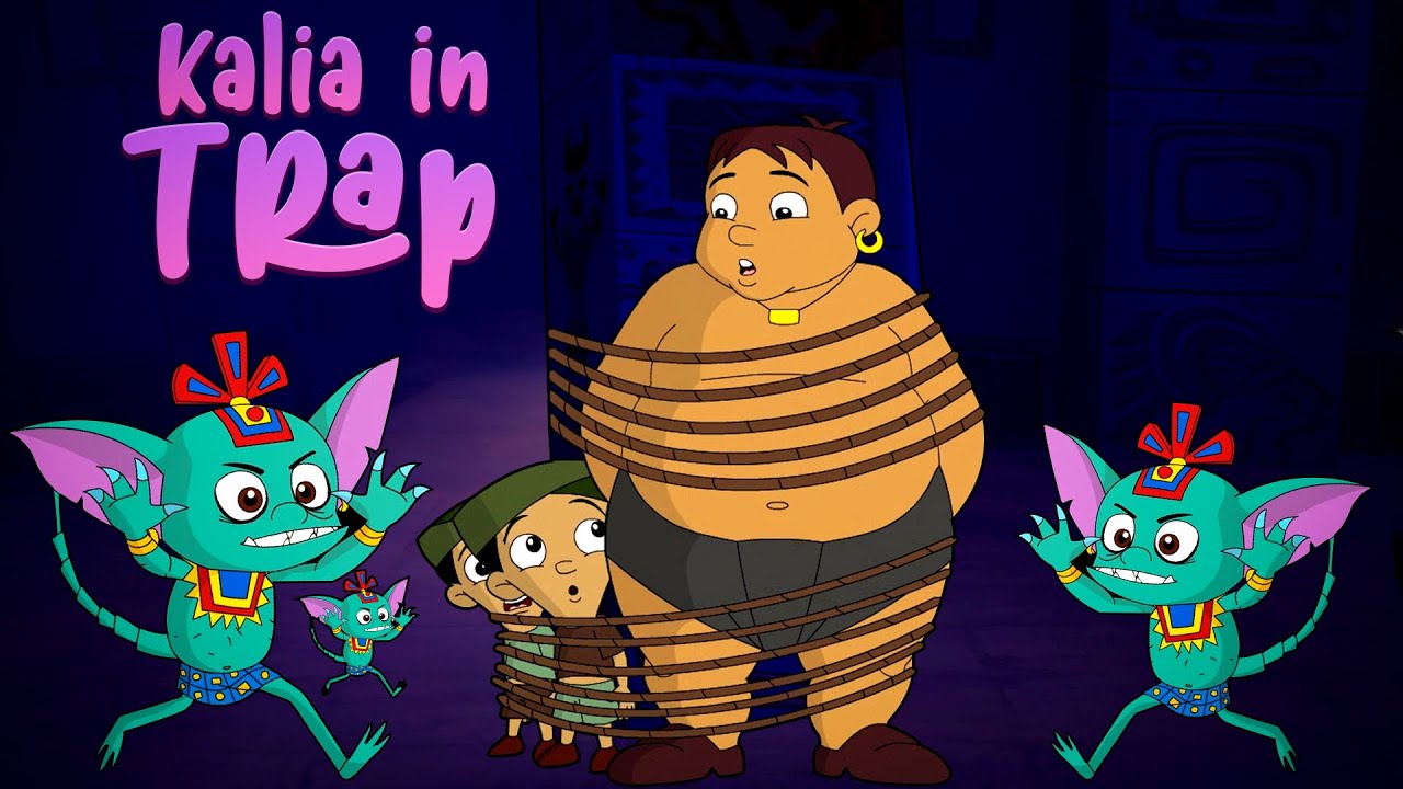 Kalia Ustaad in Trap | Chhota Bheem Cartoons for Kids in Hindi ...