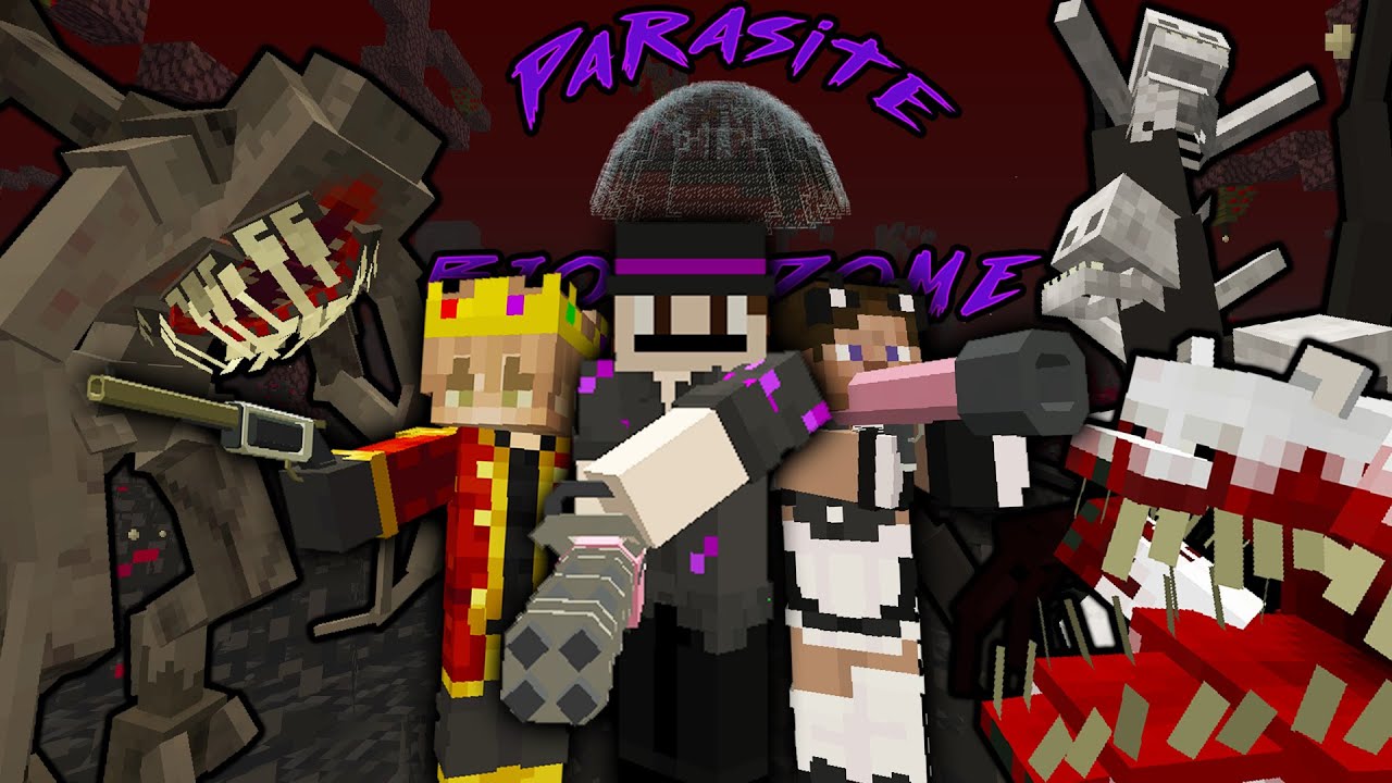 Who Can SURVIVE The PARASITE Biome The Longest | Minecraft Parasite Mod ...