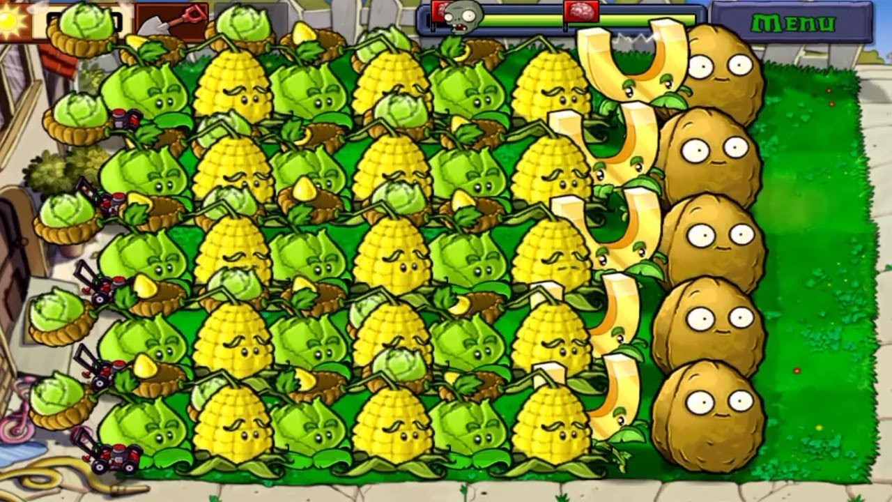 Pvz Hack | Giant plants vs All zombies # 12 Gameplay - YouTube