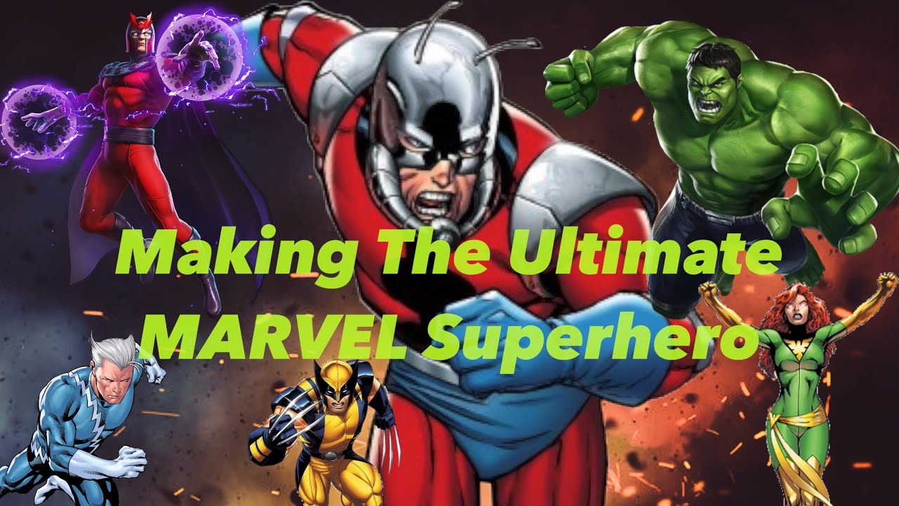 Building a Composite Superhero - YouTube