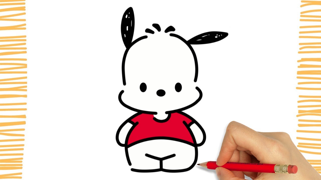 How To Draw a POCHACCO I SANRIO I Easy - YouTube