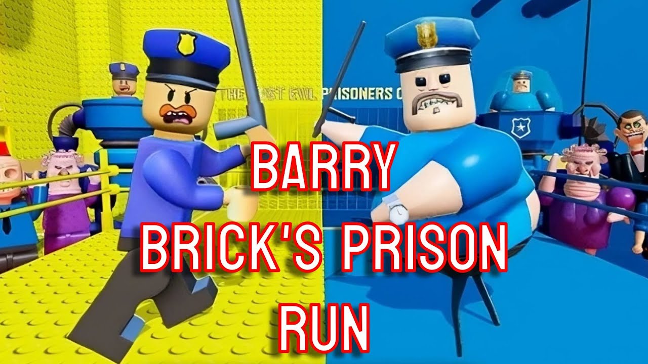 BARRY BRICK'S PRISON RUN! (OBBY) | Roblox Obby Gameplay Full ...