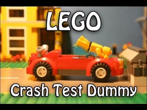 LEGO Crash test dummy! - YouTube