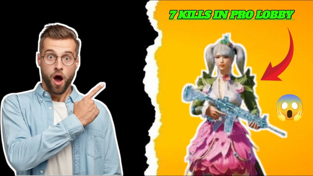 7 KILLS IN PRO LOBBY | pubg mobile epic gameplay 😈 - YouTube