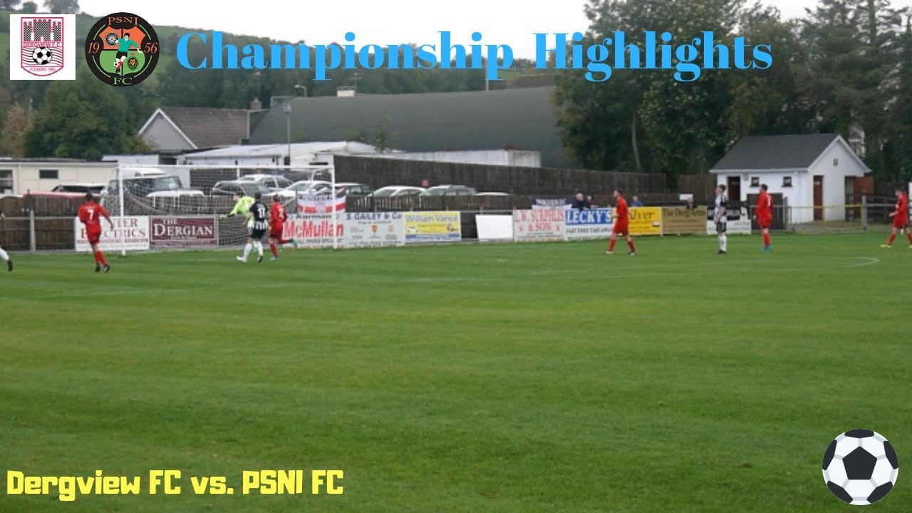 Dergview FC vs PSNI FC - Match Highlights - YouTube