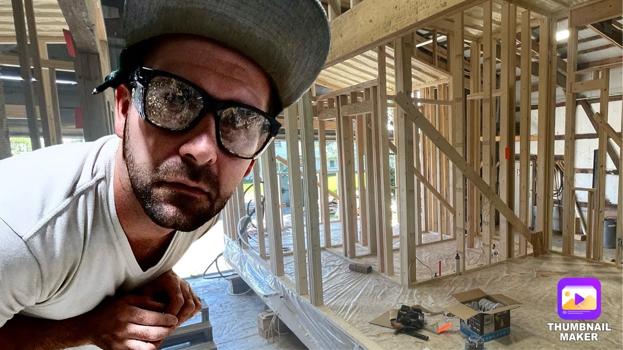 How to Frame a New Wood House Explained Step By Step - YouTube