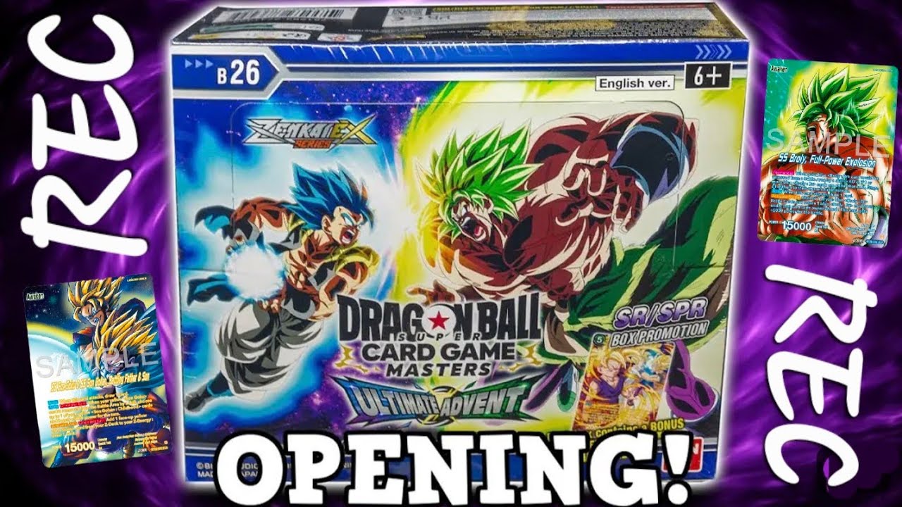 Dragon Ball Super - Ultimate Advent - Booster Box Opening highlights ...
