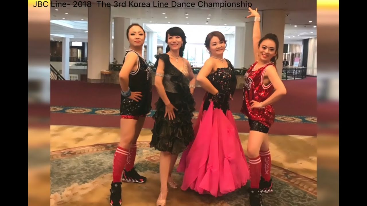JBC Linedance In 2018 The 3rd Korea Line Dance Championship - YouTube