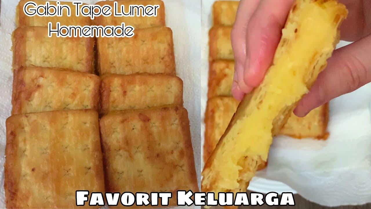 Resep Gabin Tape Crispy dan Lumer || Nggak Pakai Tepung, Anti Gagal dan ...