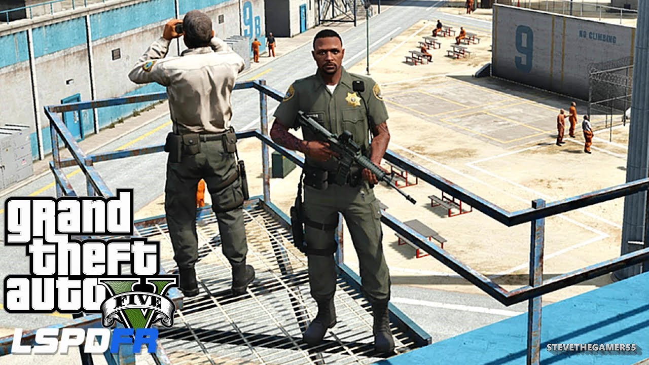 LSPDFR #557 - CORRECTIONAL OFFICERS (GTA 5 REAL LIFE POLICE PC MOD ...