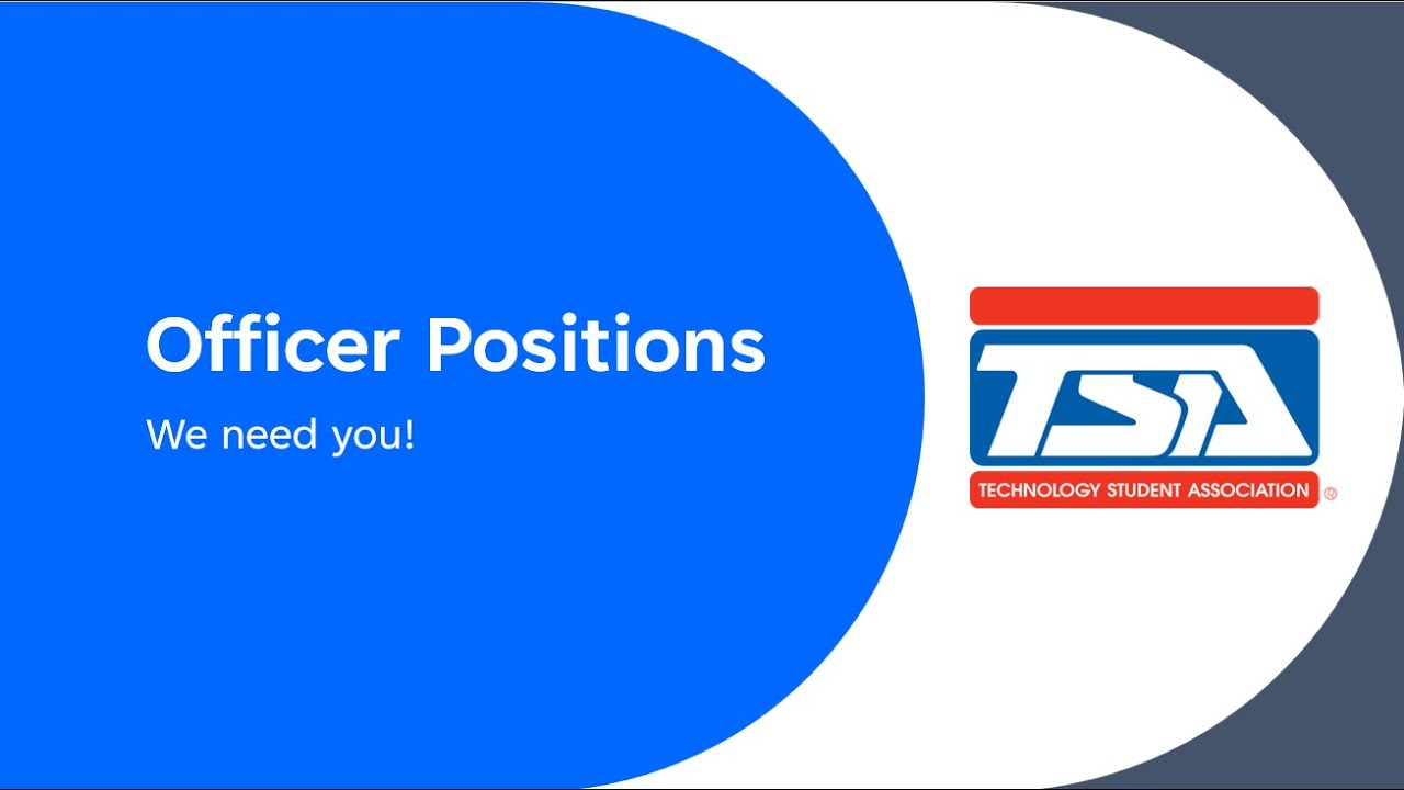 TSA Officer Positions Explained (Technology Student Association) - YouTube