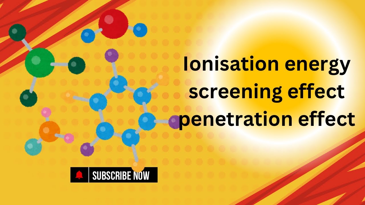 The modern periodic table -4 screening effect penetration effect and ...