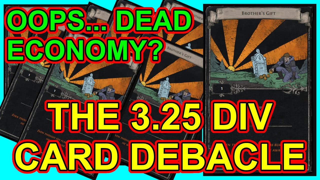 POE 3.25 - How A Div Card Bug Printed Divines - Yep, This Caused All That Inflation - Path Of ...