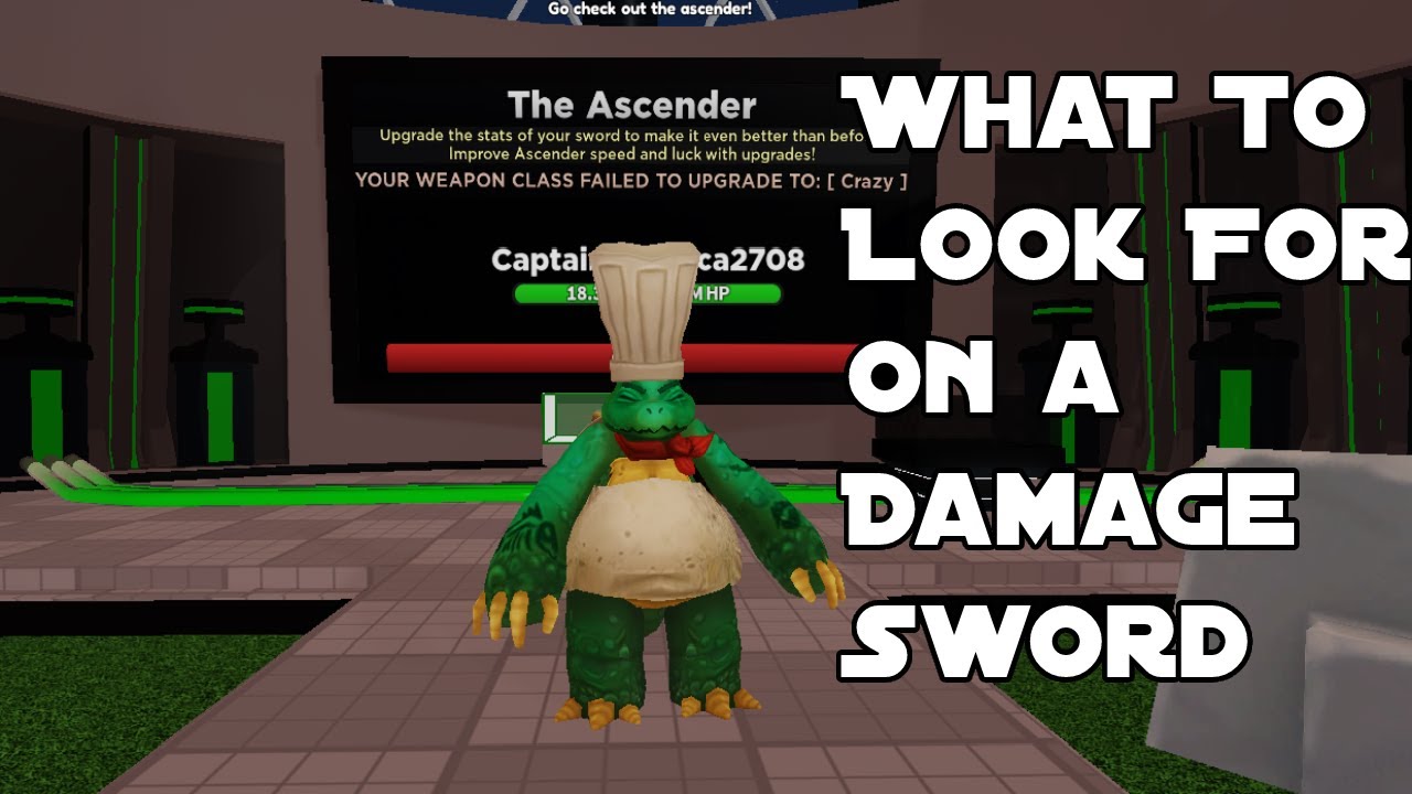 What To Look For On A Damage Sword In Sword Factory X - YouTube