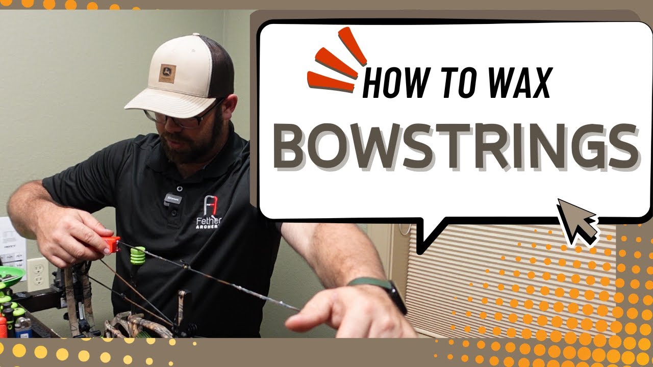 Waxing The Ole Bowstring - YouTube
