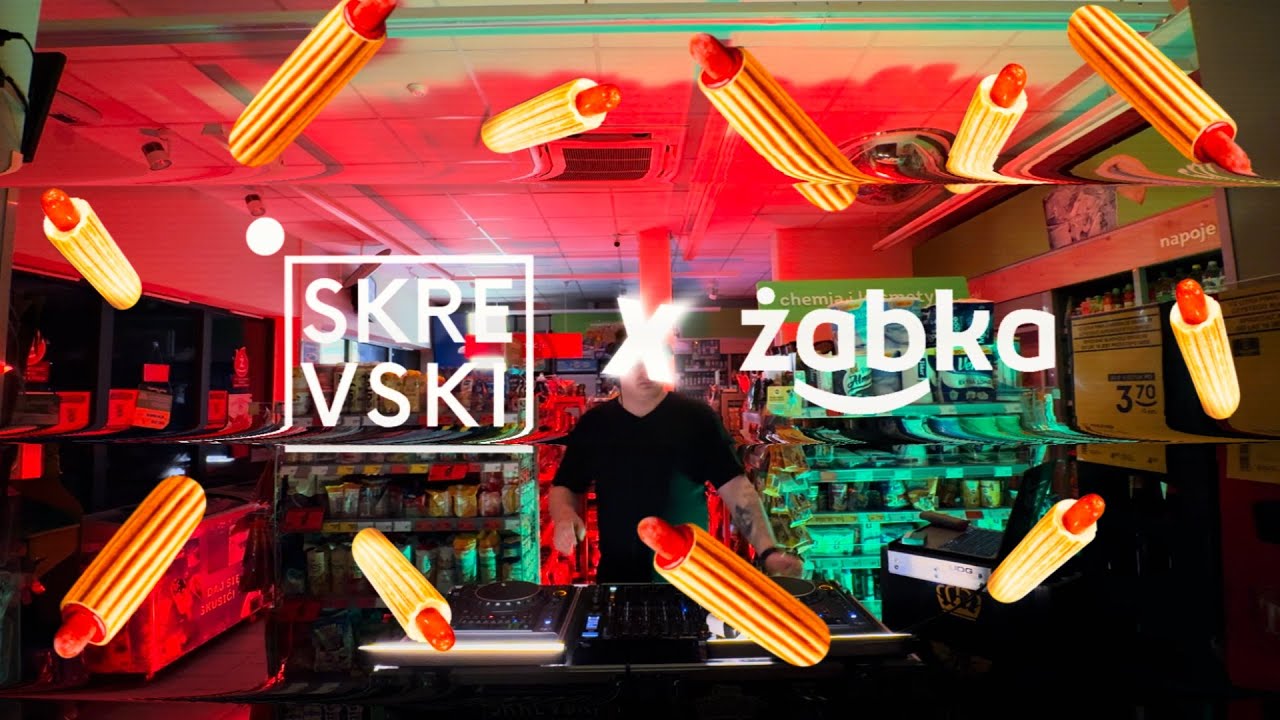 Groovy Funky Techno Live Music Set @skrevski x Żabka EP07 - YouTube