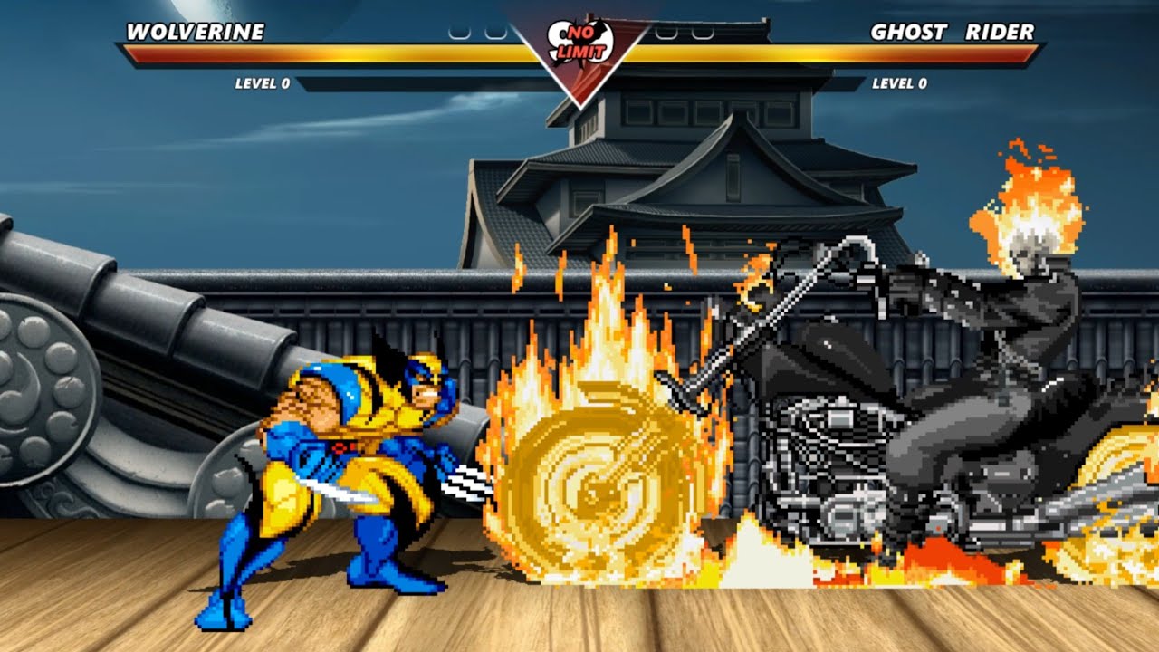 WOLVERINE vs GHOST RIDER - The most epic fight ever made! - YouTube