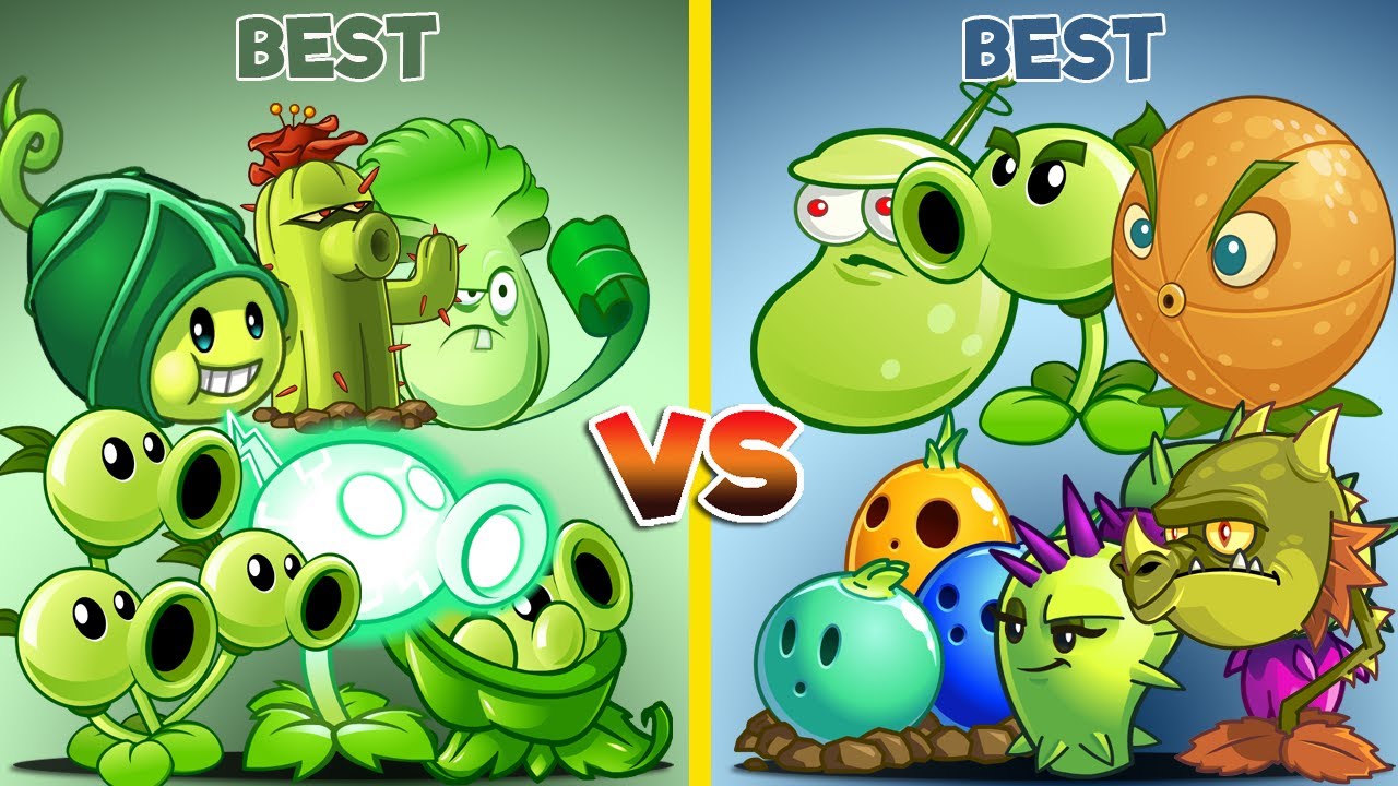 6 Best Combination Team Plant Vs Team Plant-who would win?PvZ 2 - YouTube