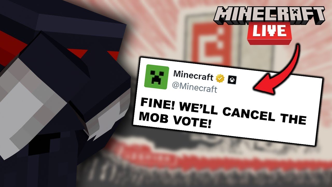 The Minecraft Mob Vote Has Been CANCELLED! - YouTube