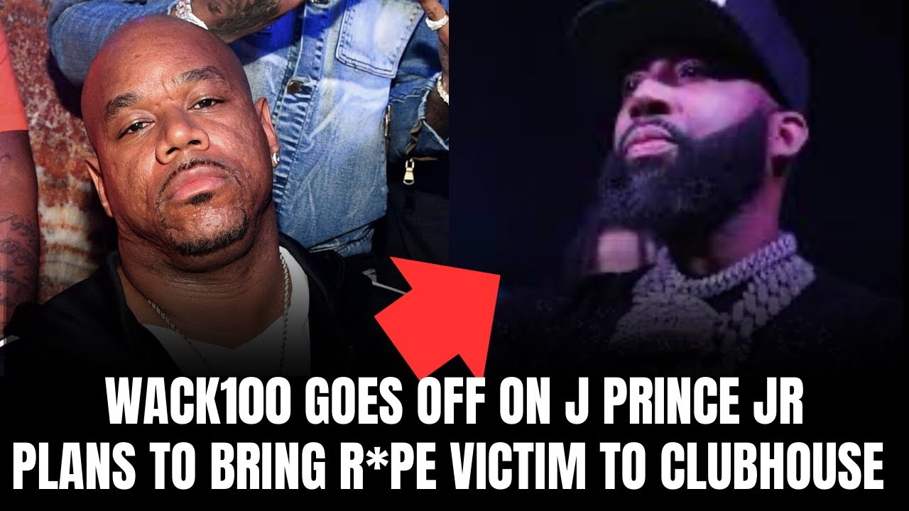 Wack100 Exposes J Prince Jr's Alleged S.A Victims on Clubhouse 😳🤦🏽‍♂️ ...