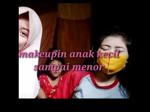 Makeupin anak sd jadi mirip dewasa