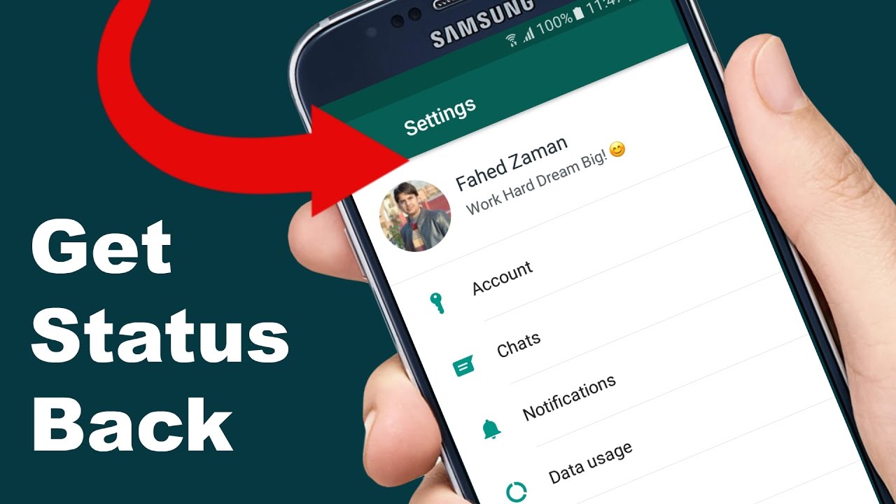 How to Get WhatsApp OLD Status Back and Latest Features 2017 - YouTube