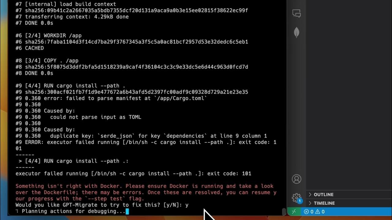 GPT-Migrate - Easily migrate your codebase from one language to another - YouTube