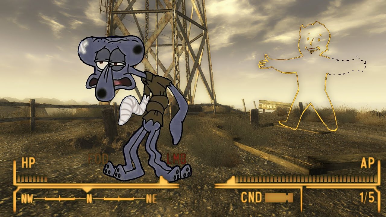 Main character in Fallout 3 vs Main character in Fallout: New Vegas ...