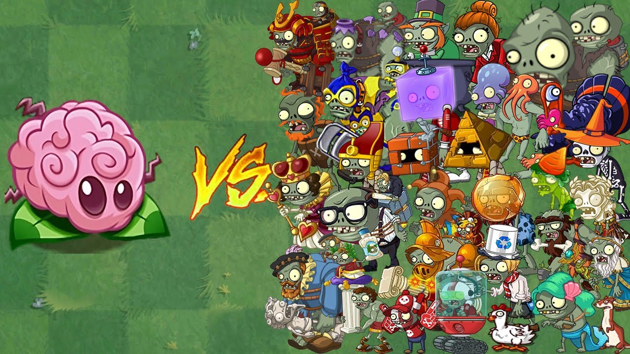 Pvz 2 12.5.1 - New Plants Brain Stem Official Gameplay Max Power Up vs ...