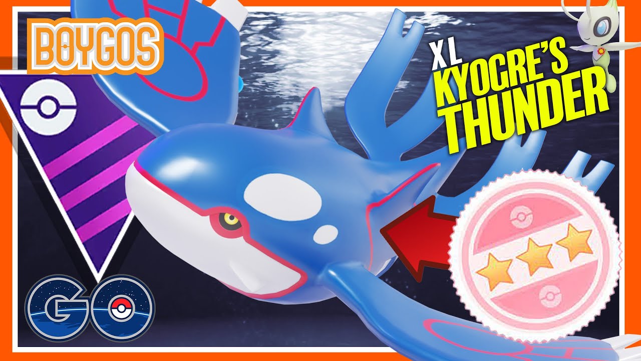 LVL 50 HUNDO KYOGRE WHALES on THE MASTER LEAGUE (POKéMON GO) (GO Battle ...