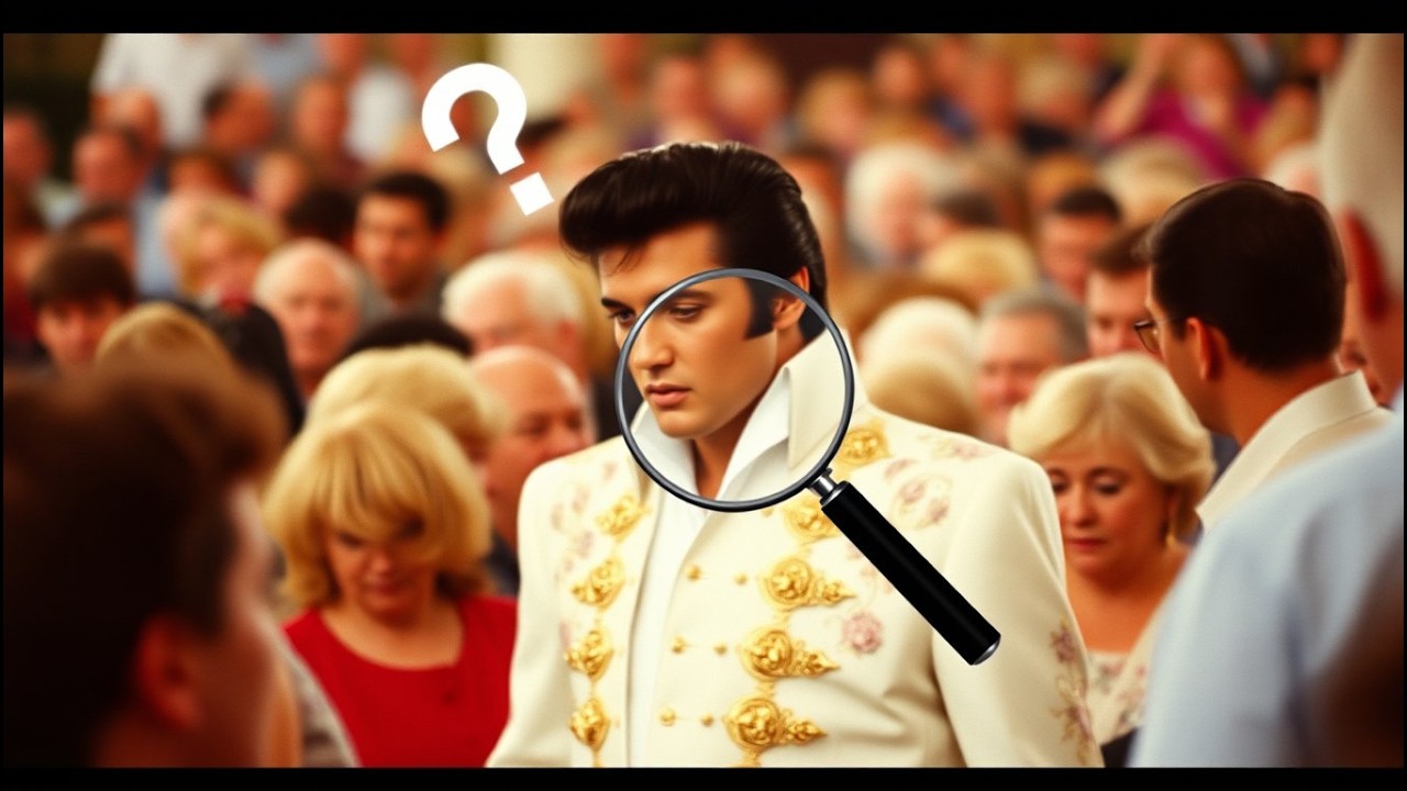 Once Elvis tried to convince a crowd that he was the real Elvis Presley ...