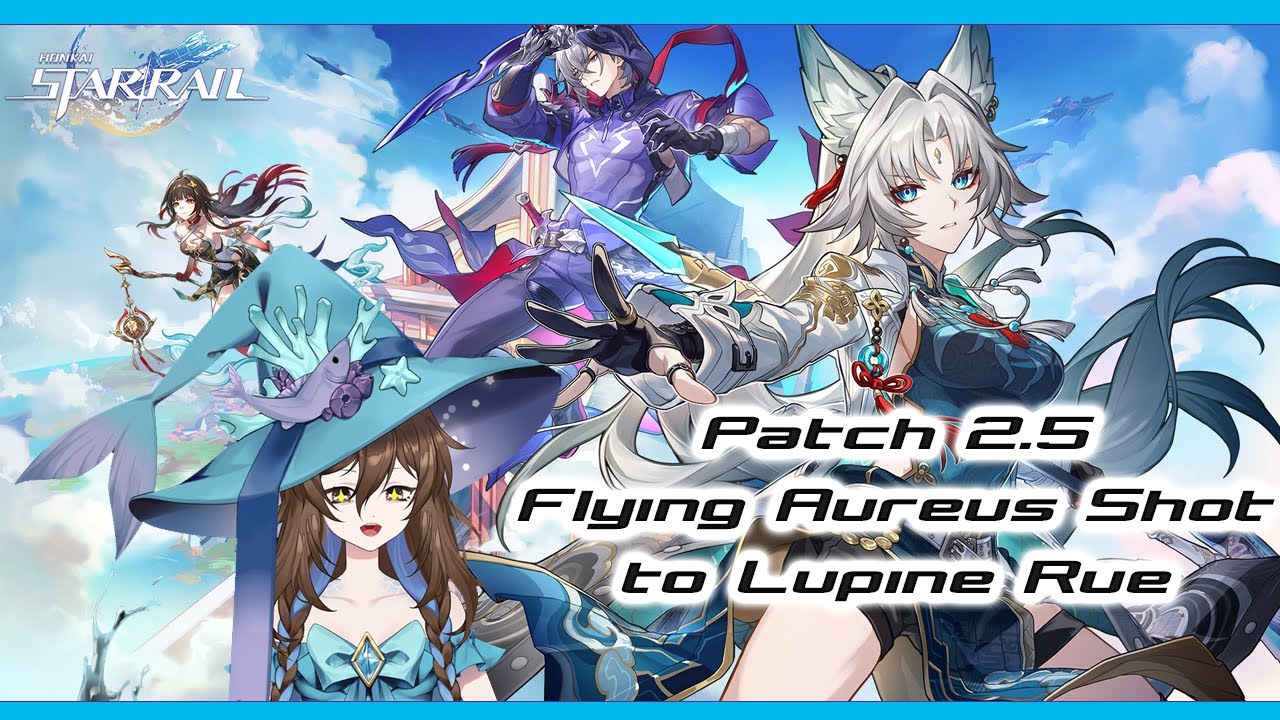 Honkai: Star Rail - Flying Aureus Shot to Lupine Rue / Foxians are peak ...